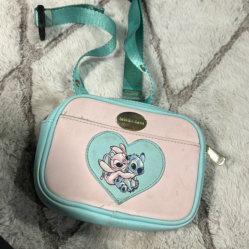 Stitch And Angel Bag - Gem